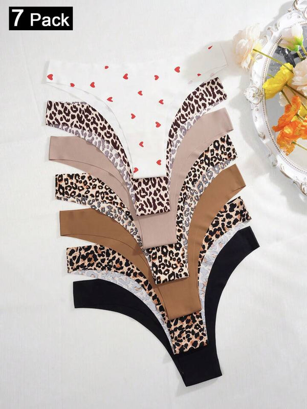 7-Pack Seamless Underwear Comfort Sexy Patterns – Self Care Shop