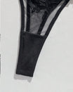 Black Lingerie Set Sexy Embroidery – Self Care Shop